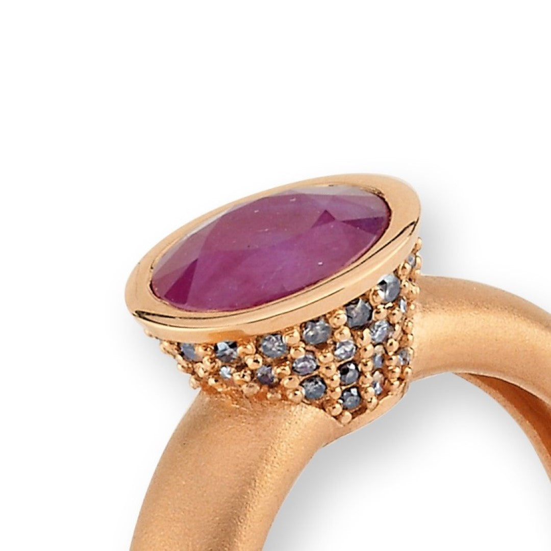 Ruby Solitaire Ring – House of D I V